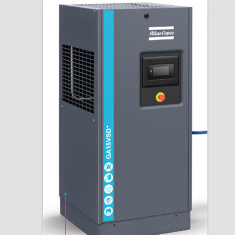 50 60Hz Atlas VSD Plus Aluminum Air Compressor 15 KW Rotary Screw ...