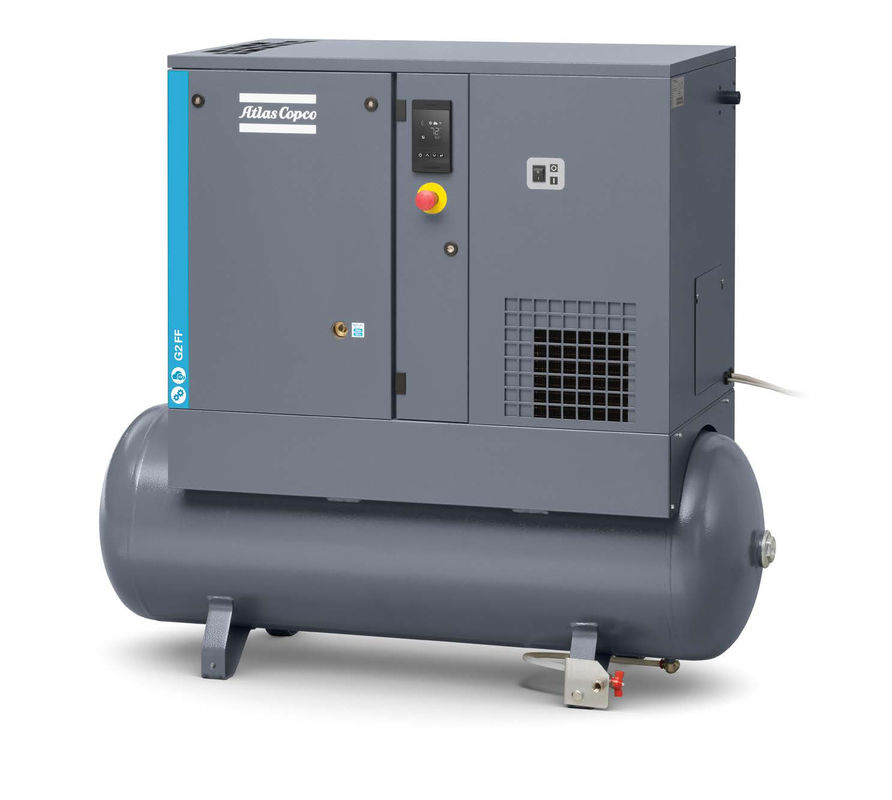Atlas Copco G2 Rotary Screw Oil Injected Air Compressor Built In Dry FF ...