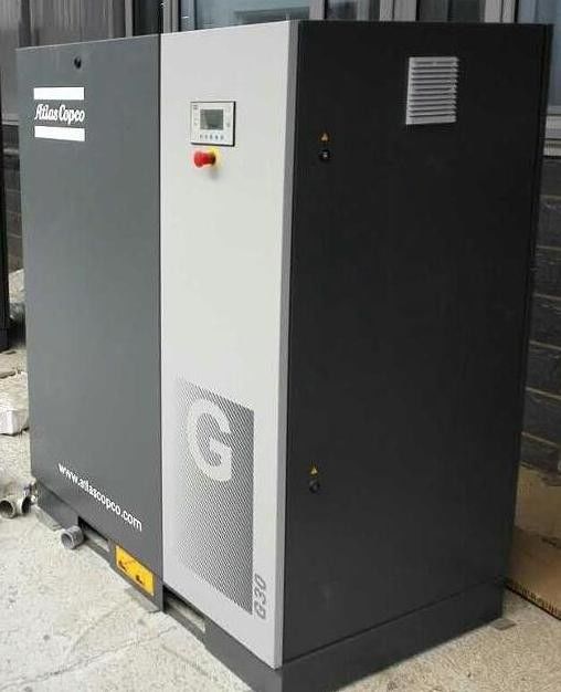 Atlas G30 Oil-Injected Screw Air Compressors For Small And Medium-Sized ...