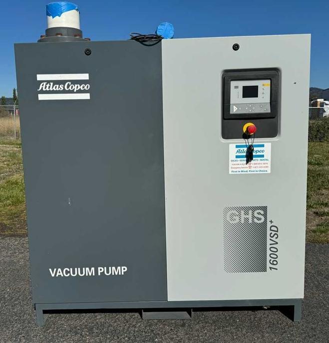 40L Oil Volume Vacuum Pump GHS 1600 VSD+ for Commercial Applications ...