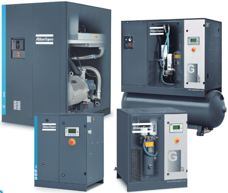 Atlas Copco Air Compressor G Series G2-90 The Perfect Solution For ...