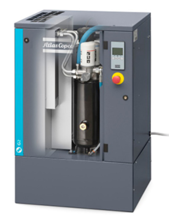 G2 Atlas G Series Rotary Screw Oil injected Aluminum Alloy Motors With ...