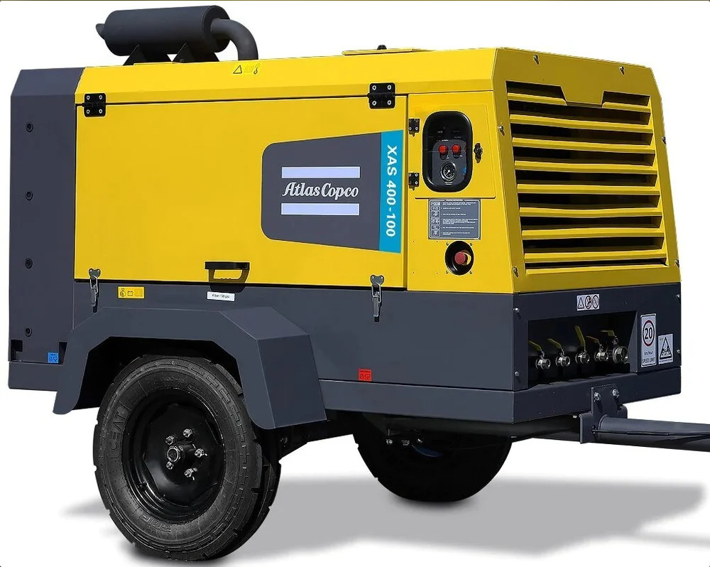 7 Bar Portable Compressor XAS400 And FAD 12 M³/min For Versatile ...