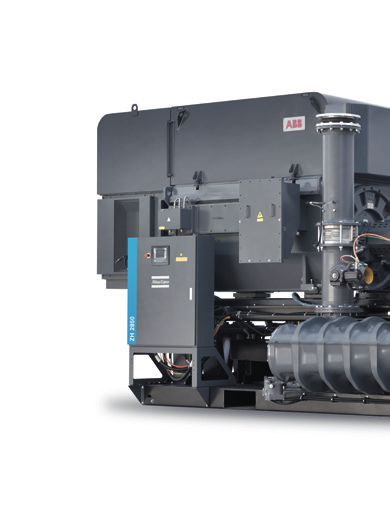 ZH1000~3150 Centrifugal Atlas Screw Air Compressor Oil Free Atlas 50 ...